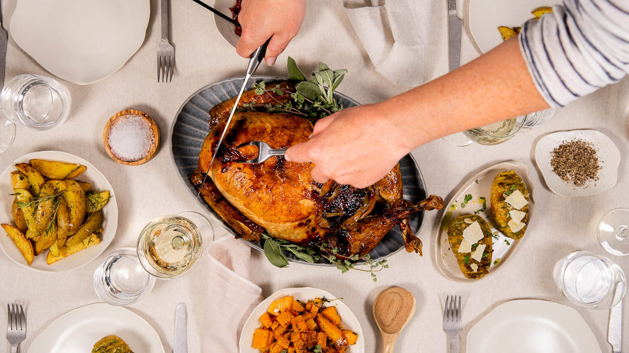 thanksgiving turkey stuffed turkey