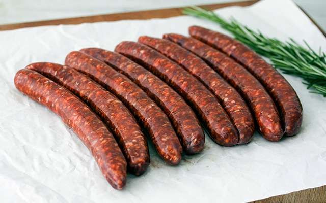 Chipolata worstjes van de geit bereiding en informatie | Grutto