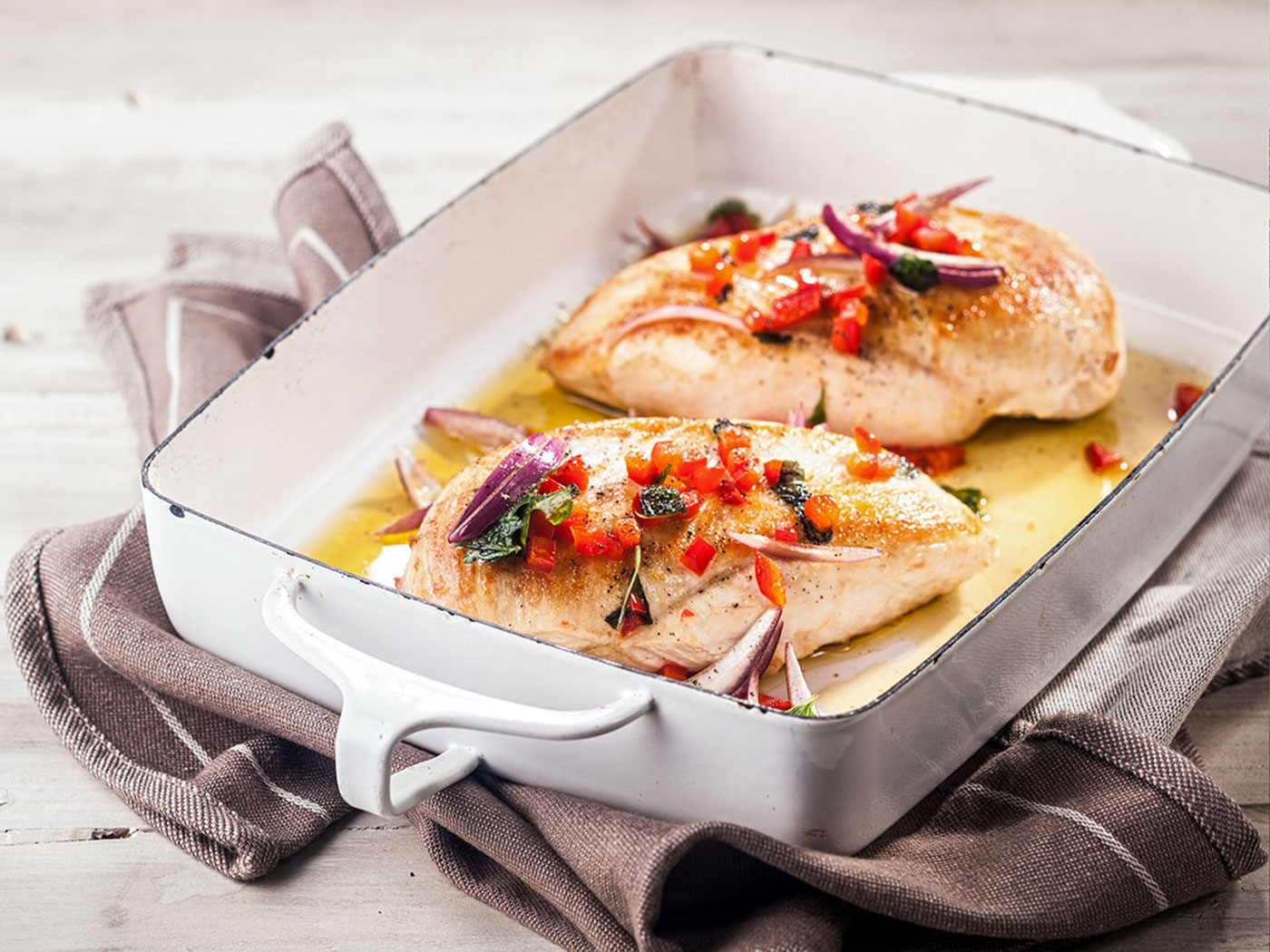 Filets de poulet au four | Nos recettes | Grutto