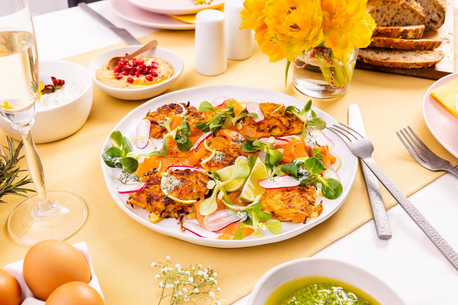 Rösti met gerookte zalm | Grutto Recept | Grutto